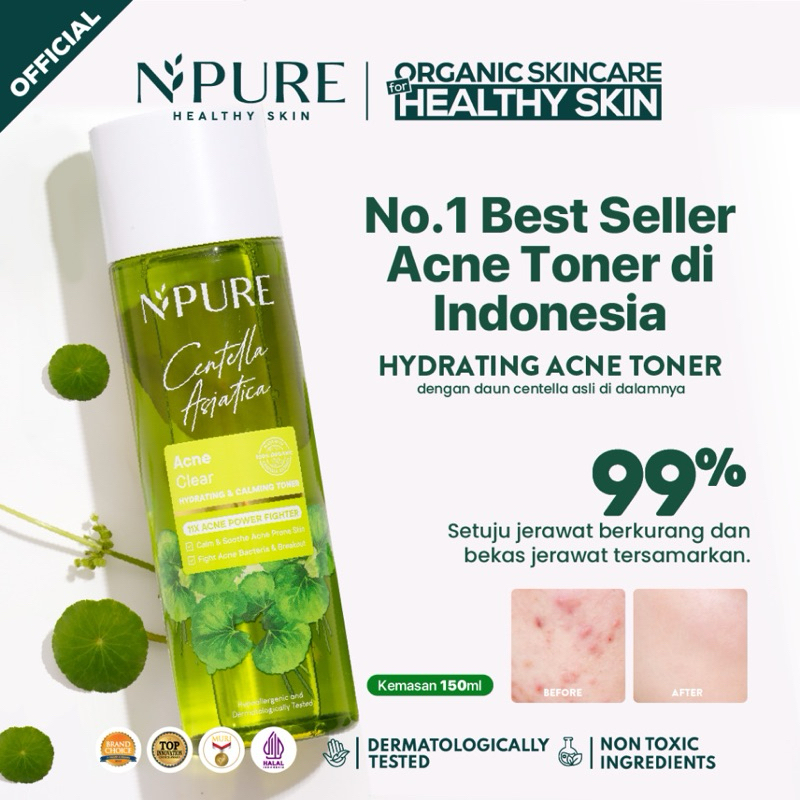 Jual NPURE ACNE CICA TONER 150ml | Shopee Indonesia