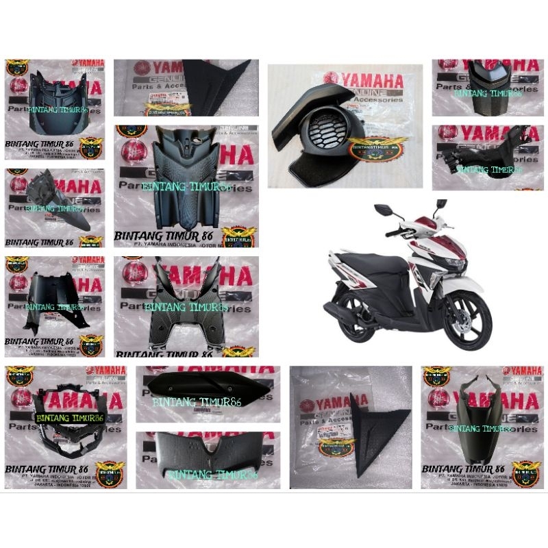 Jual COVER KOMPONEN BODY KASAR SOUL GT 125 ORIGINAL YGP (2SX) | Shopee ...