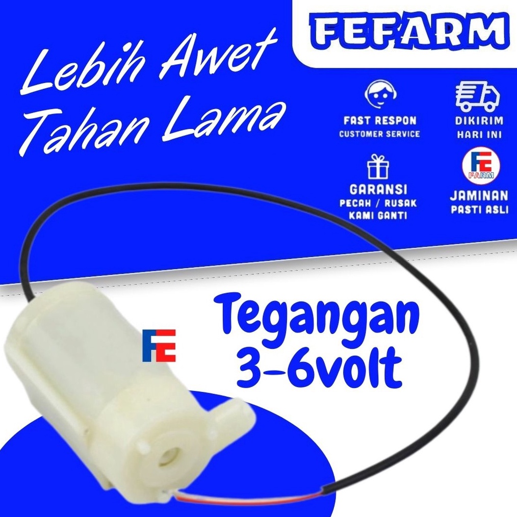 Jual PAKET INSTAN Pompa Air DC Celup Dorong Mini Micro Submersible ...