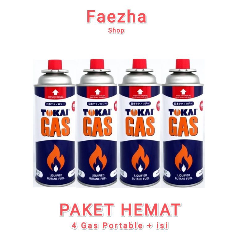 Jual Paket Hemat 4 Gas Portable | Shopee Indonesia