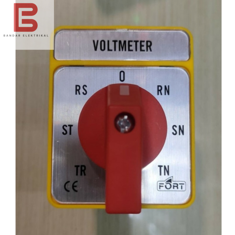 Jual Rotary Switch Selector Voltmeter 7 Posisi FORT SFT20-7 SA16 ...