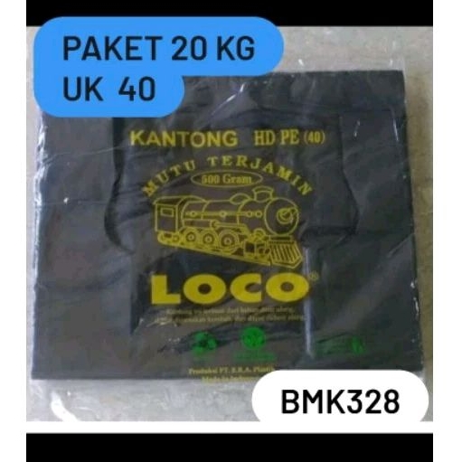 Jual Bmk328 Paket 20 kg , loco 40 hitam tebal 500 gram | Shopee Indonesia