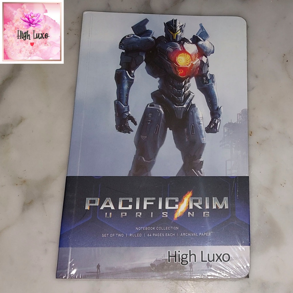 Jual Buku Notebook Pacific Rim Uprising Set Of Two Ruled 2 X 64 Pages ...