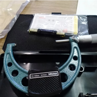 Jual Mitutoyo Outside micrometer 75-100 mm type 103-140 mitutoyo ...