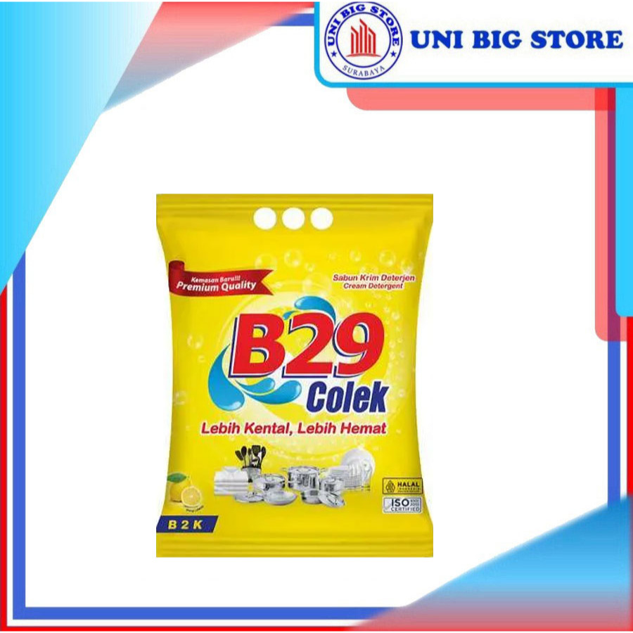 Jual B29 Sabun Cream Krim Colek 1500 gr B-29 1.5 kg Detergent | Shopee ...