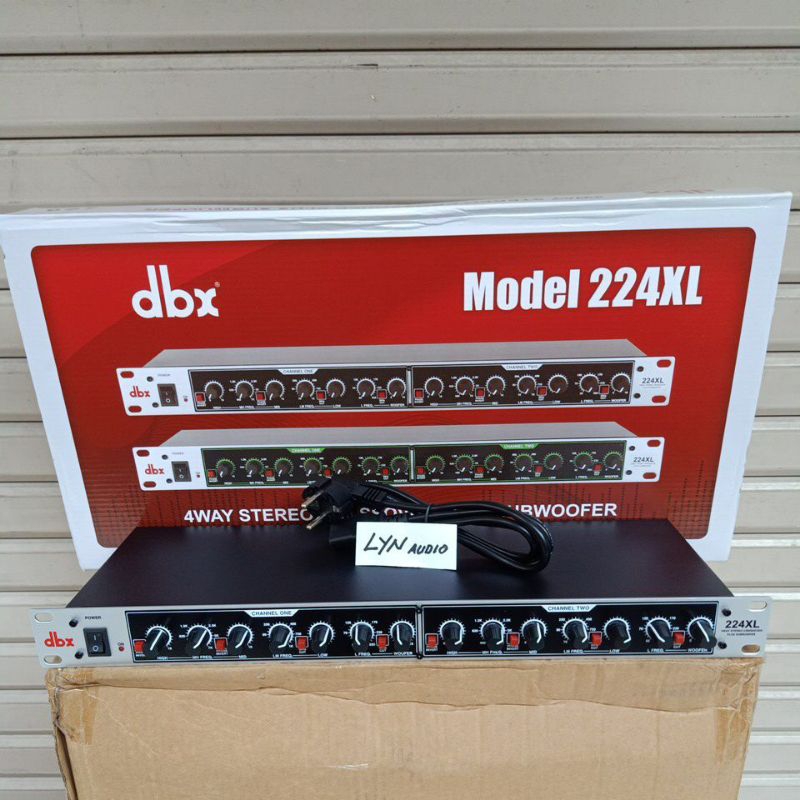 Jual CROSSOVER DBX 224XL 2/3/4 WAY OUTPUT SUBWOOFER 224 XL | Shopee Indonesia