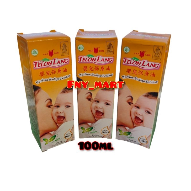 Jual Minyak Telon Cap Lang TELON LANG 100ml | Shopee Indonesia
