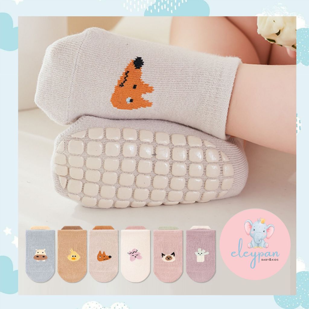 Jual Kaos Kaki Anti Licin Premium Kids Socks Kaus Kaki Anak Tapak Tonjolan Karet Anti-Slip ...