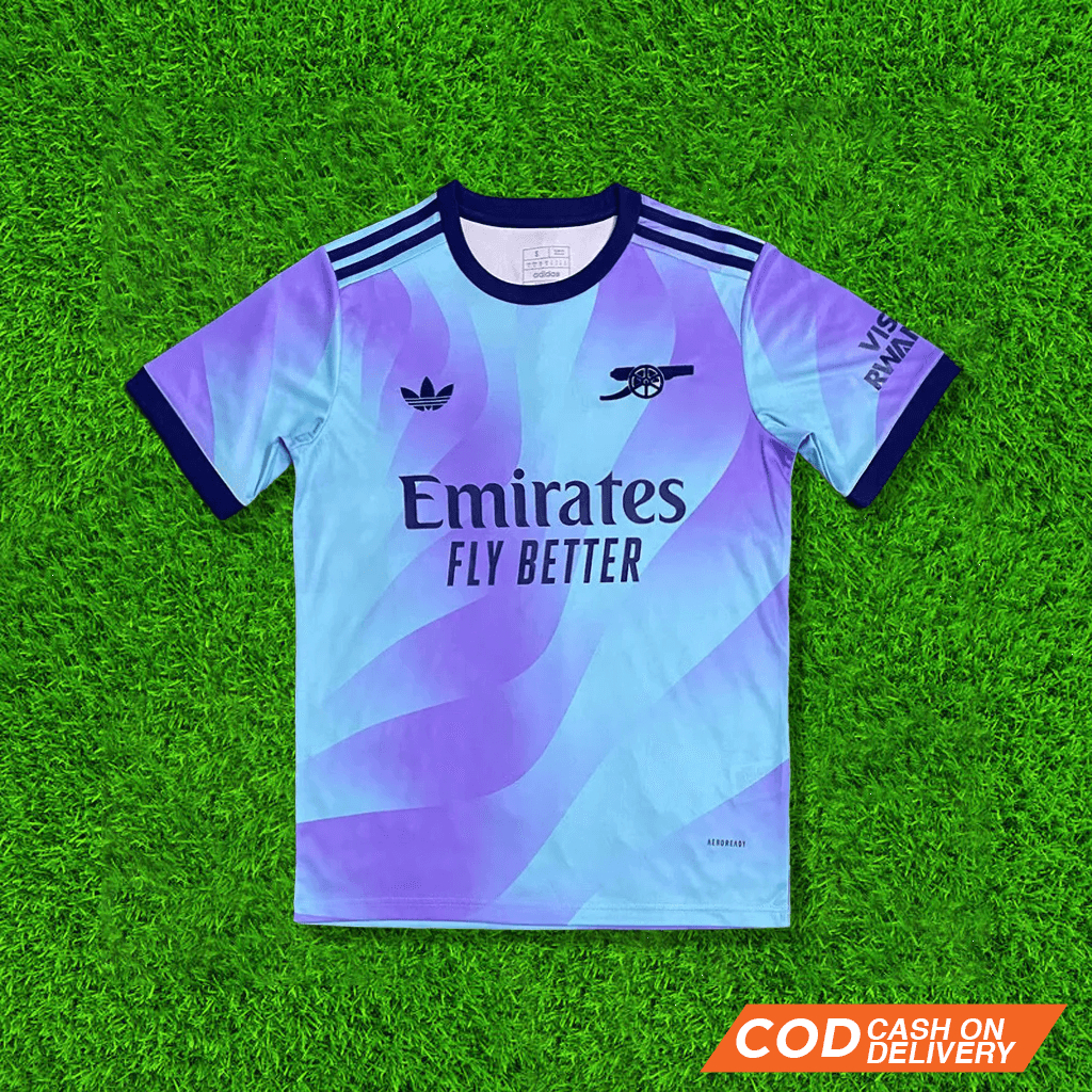Jual JERSEY ARSENAL 3RD NEW 2024/2025 IMPORT - BAJU BOLA ARSENAL 3RD ...