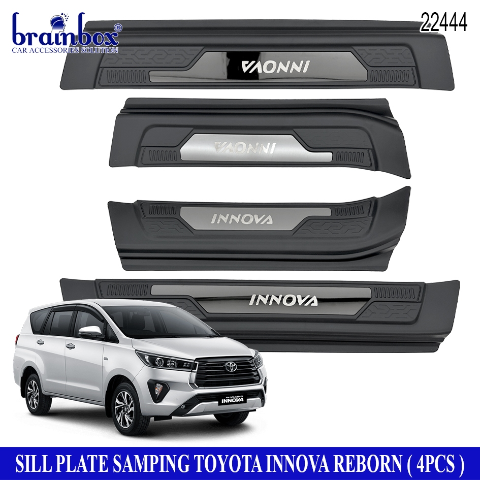 Jual Sill Plate Samping Plastik Toyota Innova Reborn | Shopee Indonesia