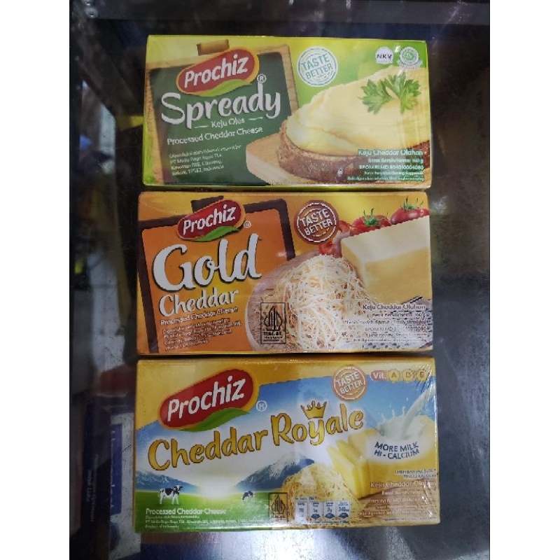 Jual Keju Prochiz Cheddar Royale 160gr | Shopee Indonesia