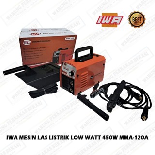 Jual Paket Mesin Las IWA MMA-120A 450watt - LASAN Listrik Low Watt ...