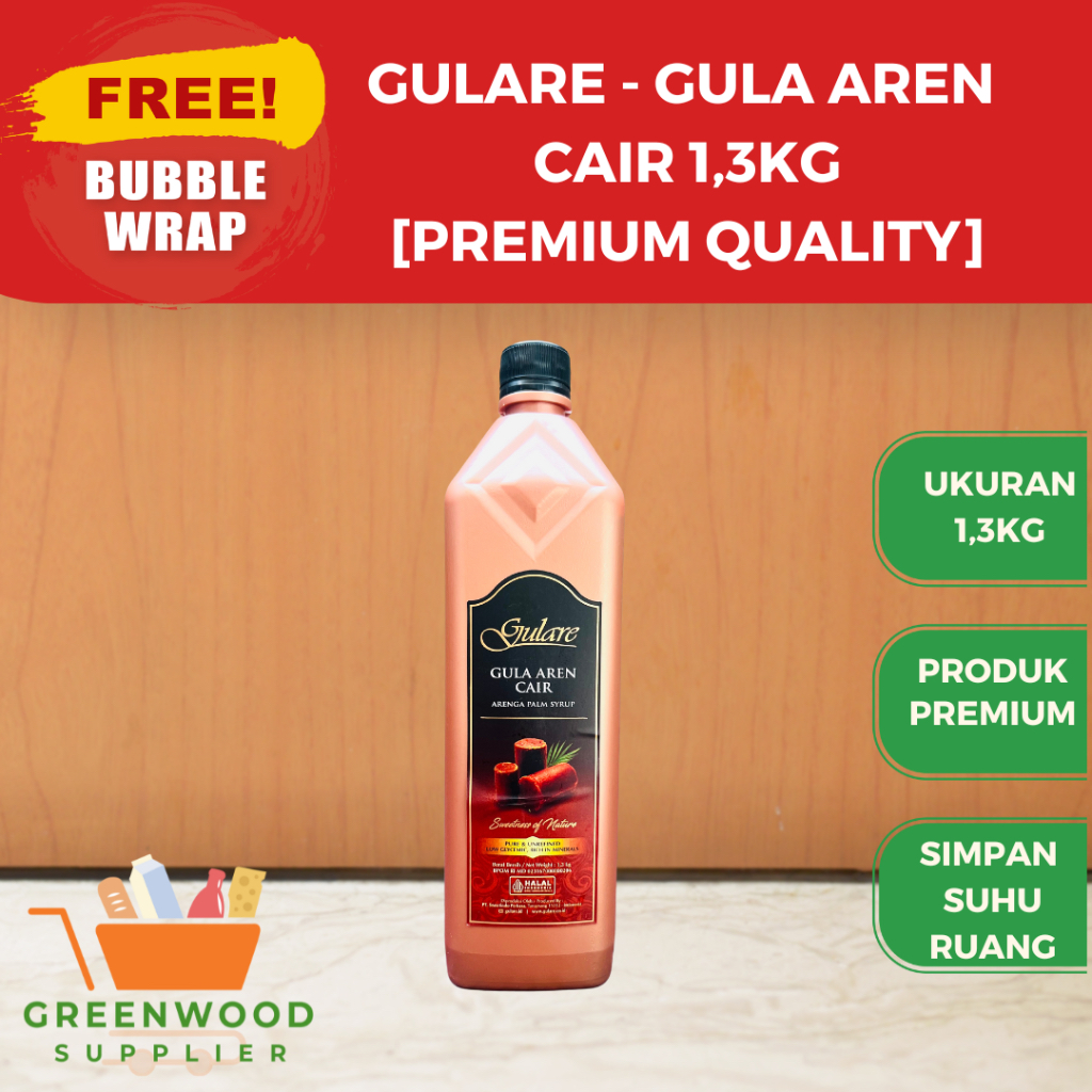 Jual Gulare Gula Aren Cair 1.3KG | Shopee Indonesia