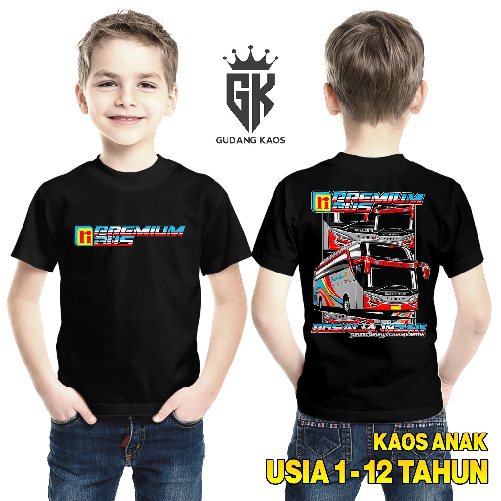 Jual Gudang Kaos Premium Bus Rosalia Indah - Kaos Anak Usia 1 Tahun ... Jual Gudang Kaos Premium Bus Rosalia Indah - Kaos Anak Usia 1 Tahun ...