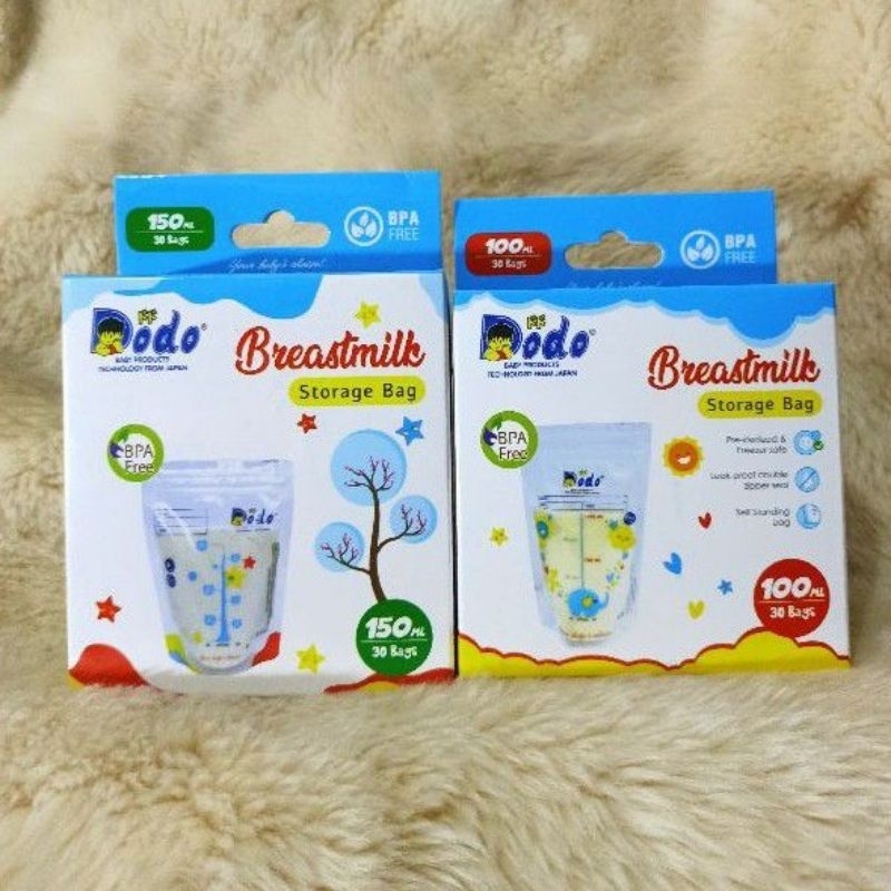 Jual Breastmilk Dodo / Kantong Asi / Breast milk 100ML & 150ml | Shopee ...