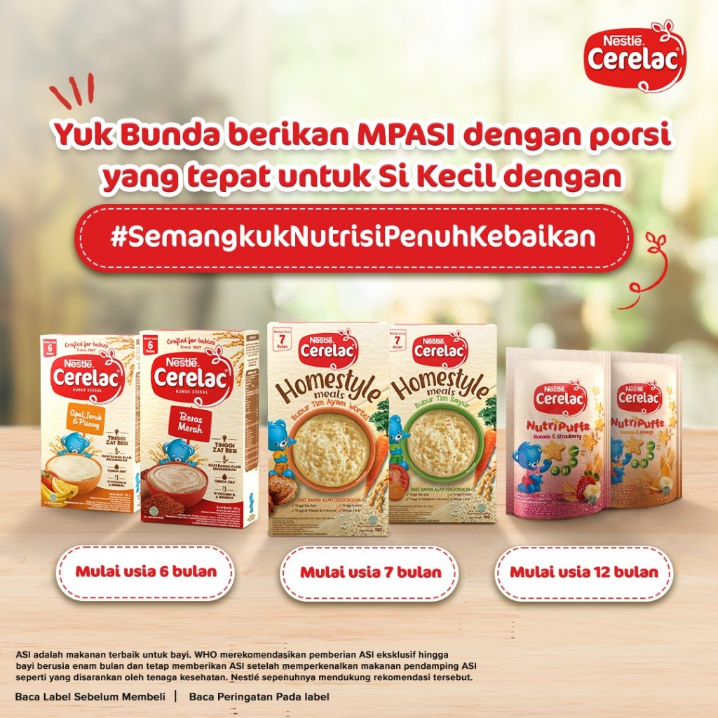 Jual VRR NESTLE CERELAC HOMESTYLE BUBUR 6BLN+/TIM 8BLN+ 120GR | Shopee ...