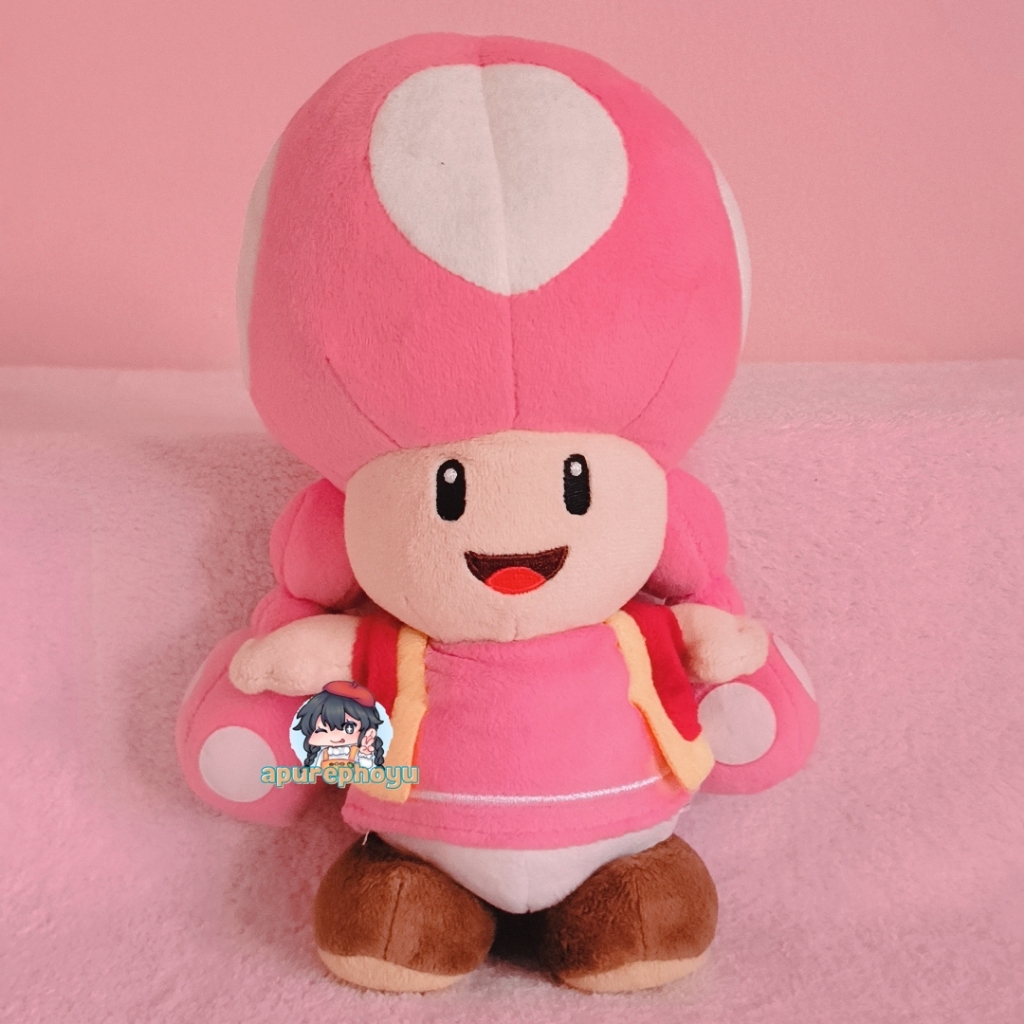 Jual Boneka Super Mario All Star Collection Toadette San-Ei Plush ...