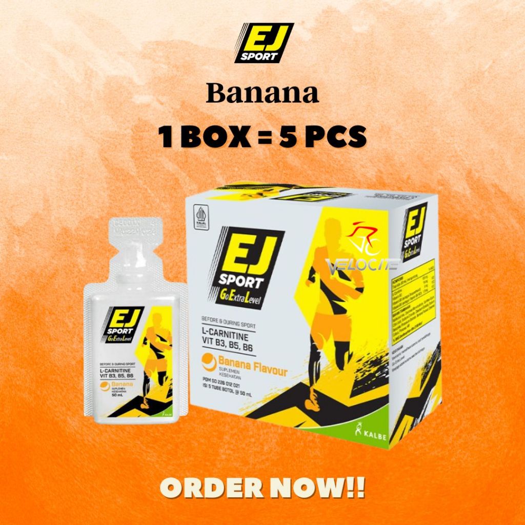 Jual EJ Sport Gel Banana ExtraJoss GU Energy EJ Olahraga Stamina Sepeda ...