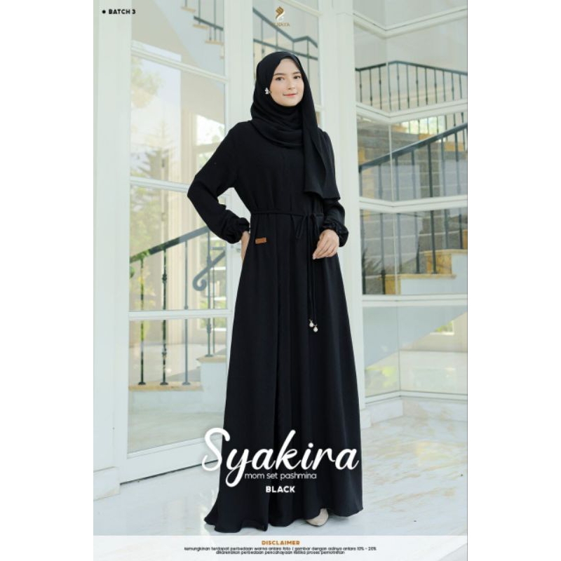Jual gamis hitam | Shopee Indonesia