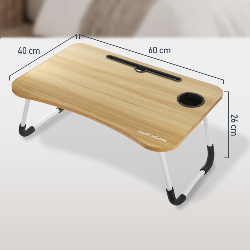 Jual [ORIGINAL] TaffHOME Meja + Rak Rolling Laptop 60x40 cm ND-02 ...