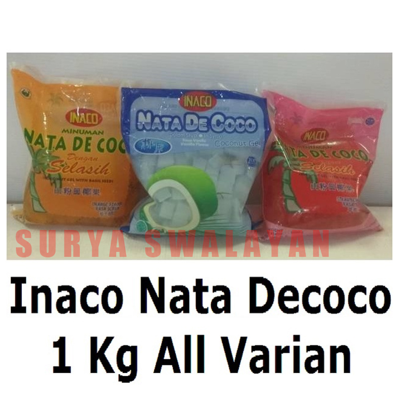 Jual Inaco Nata De Coco 1 Kg All Varian | Shopee Indonesia