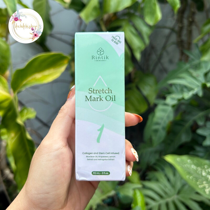 Jual Rintik Skincare Stretch Mark Oil - Pudarkan Stretchmark Selulit ...