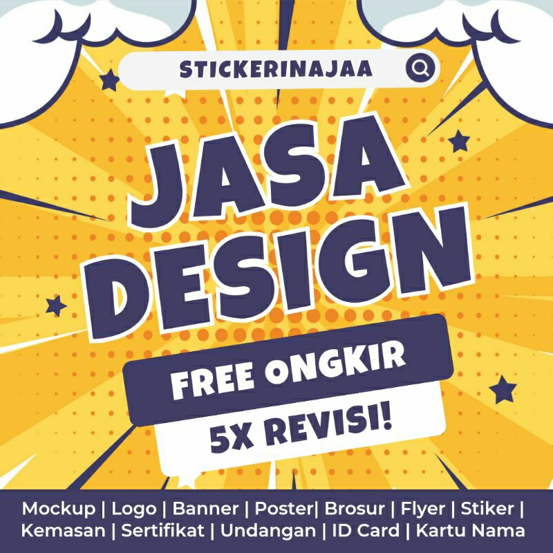 Jual DESAIN/DESIGN LOGO, STIKER, POSTER, BANNER, UNDANGAN, MOCKUP ...