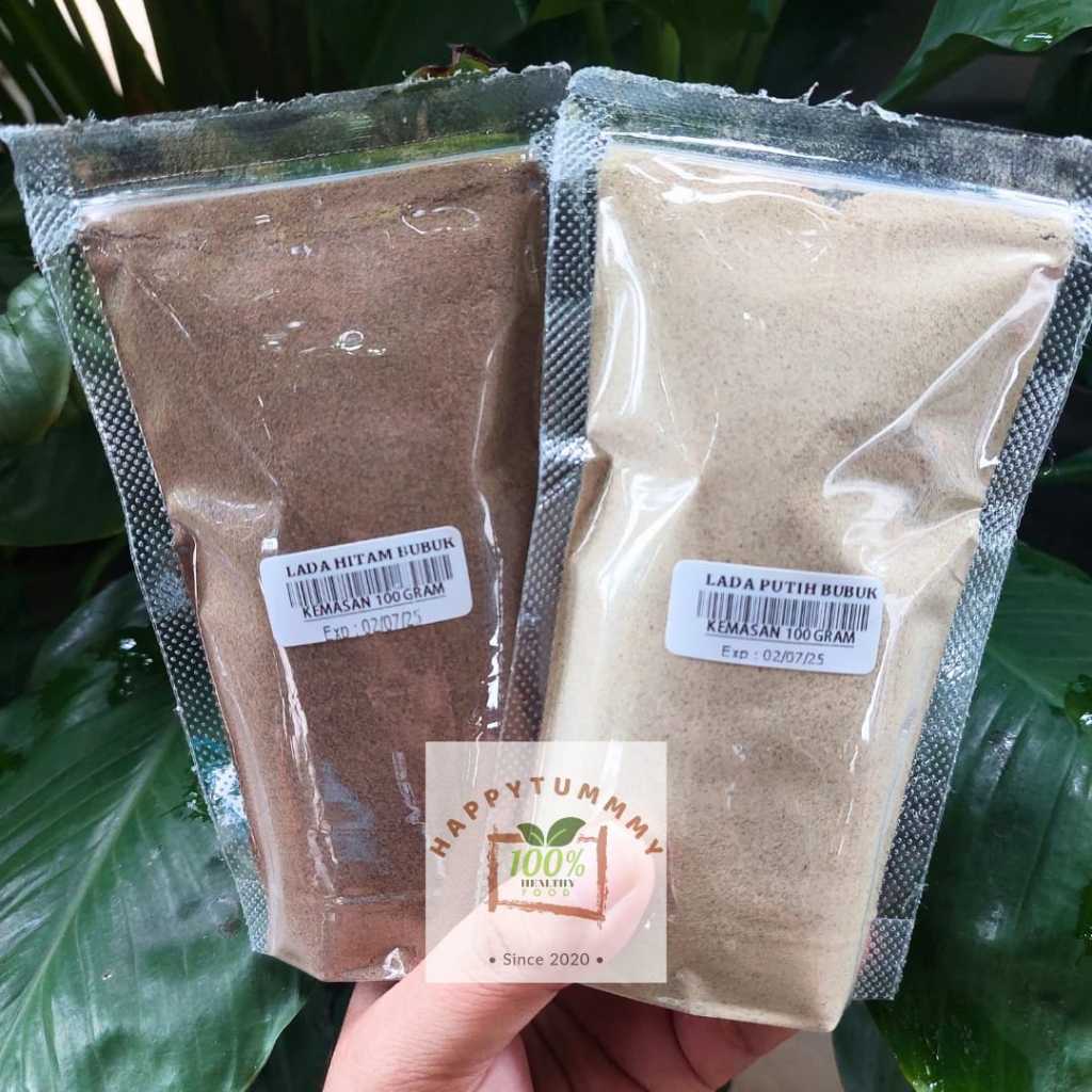 Jual HPT - LADA PUTIH / HITAM BUBUK 100 GRAM LADA BUBUK ASLI 100% ...