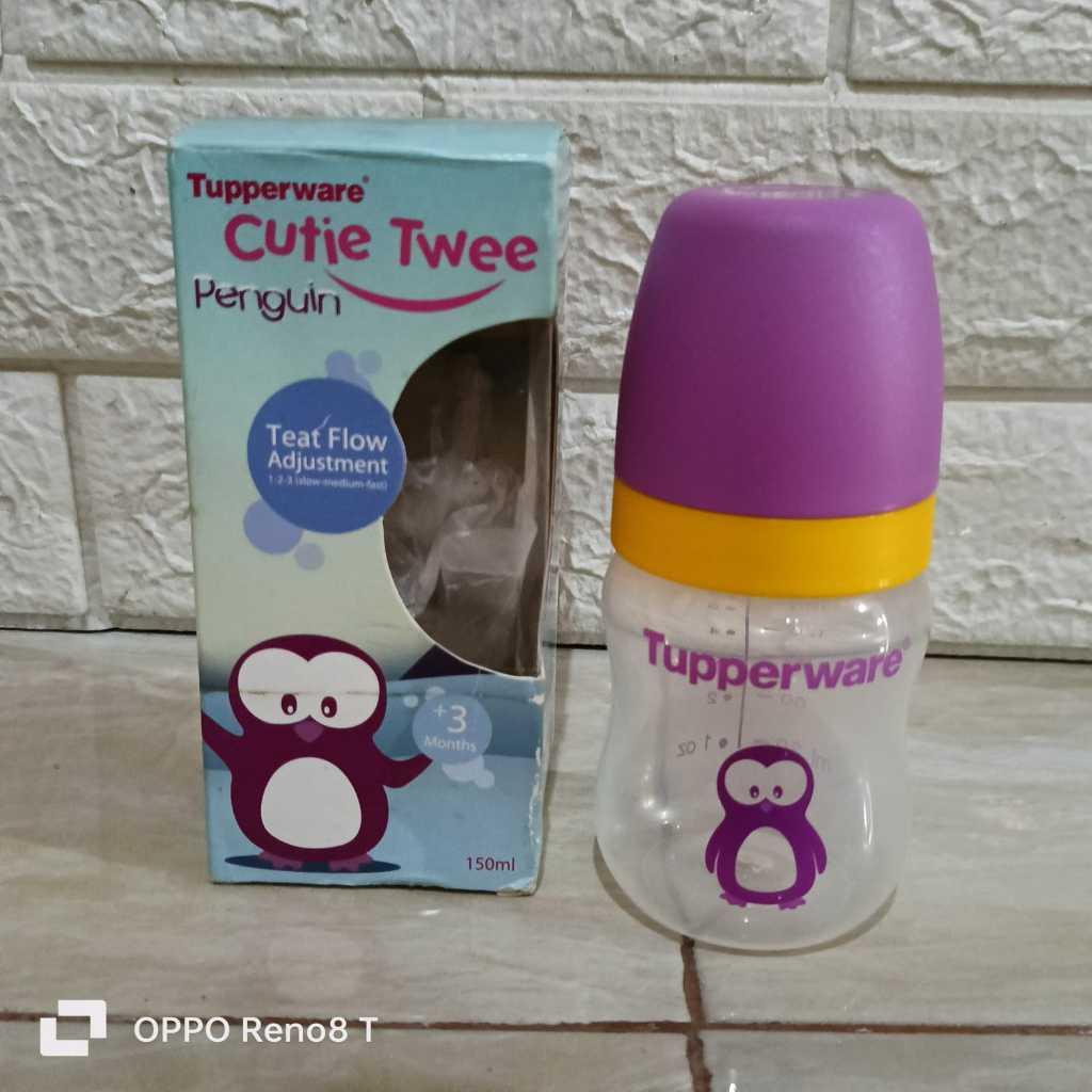 Jual Tupperware cutie twee dot minum balita | Shopee Indonesia