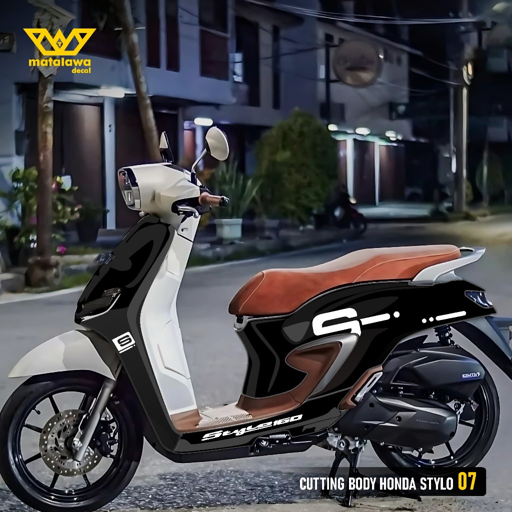 Jual STICKER CUTTING BODY HONDA STYLO 160 STIKER STRIPING GARNIS ...