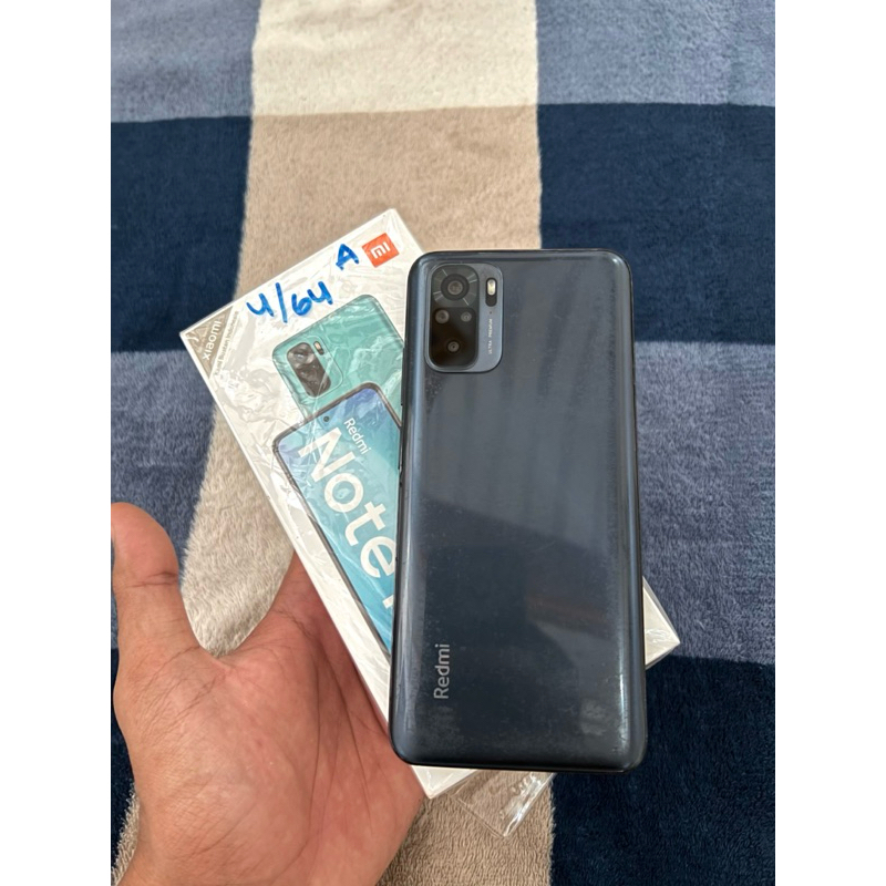 Jual REDMI NOTE 10 4/64 FULSET ORI 4G LTE HANDPHONE ANDROID SECOND ...