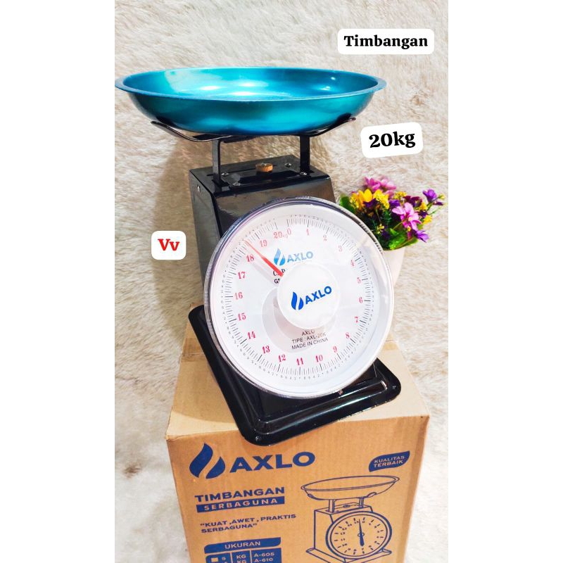 Jual Timbangan Axlo 20 kg. Timbangan jualan besar | Shopee Indonesia
