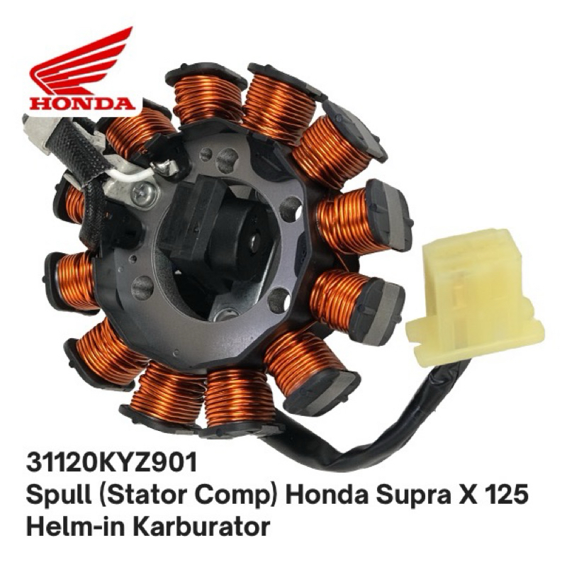 Jual Spull (Stator Comp) Honda Supra X 125 Helm-in Karburator | Shopee Indonesia