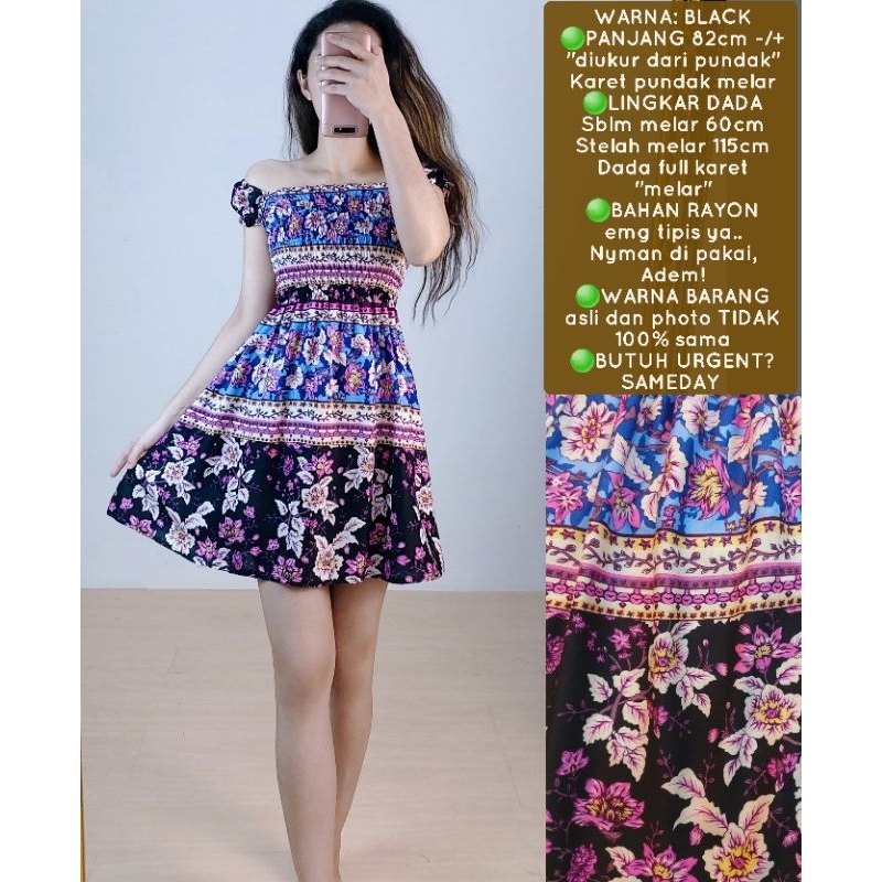 Jual Mini dress wanita Dress mini harian Dress cantik Dress santai ...