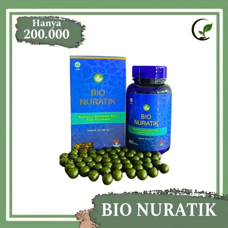 Jual BIO NURATIK | BIONURATIK OBAT ALAMI PERSENDIAN 100% DARI TANAMAN ...