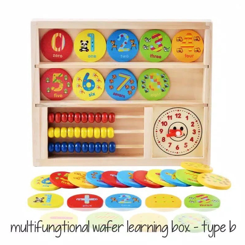 Jual BONANZA MAINAN KAYU EDUKASI NUMBERBLOCKS PAPAN TULIS BERHITUNG ...