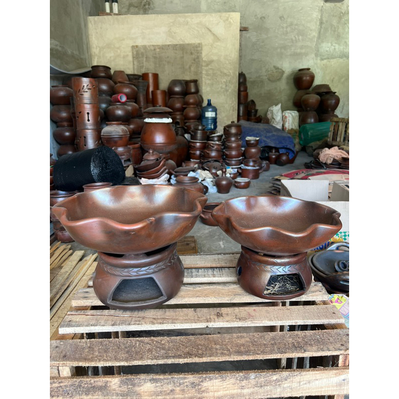Jual SAJIAN PRASMANAN PIRING LEKUK SET TUNGKU | Shopee Indonesia
