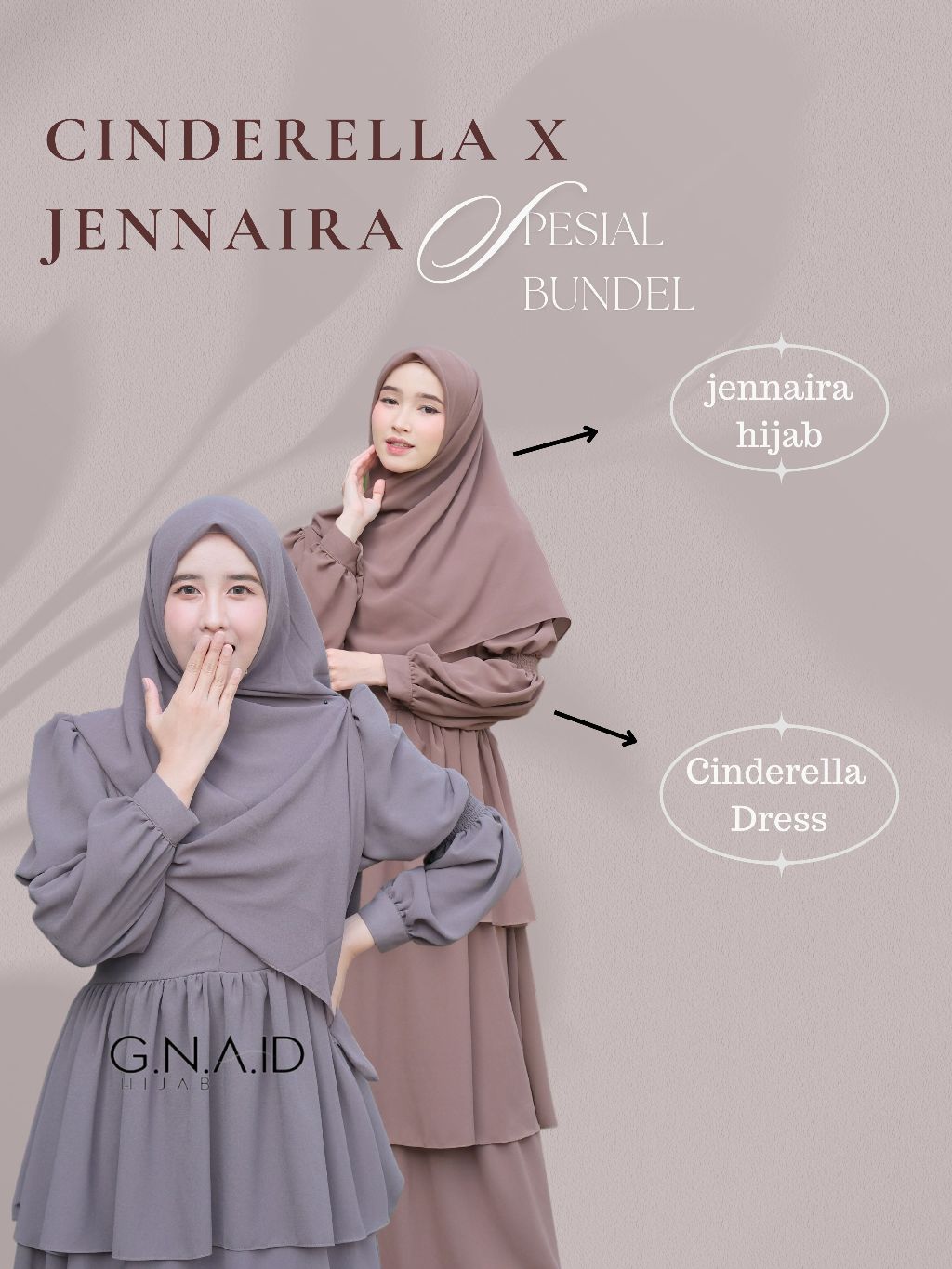 Jual G.N.A.ID Cinderella Dress - Jennaira Hijab Hijrah | Shopee Indonesia