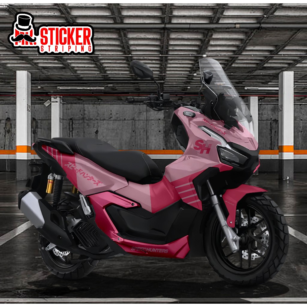 Jual decal honda ADV 160 ADV 150 full body custom sticker free design ...