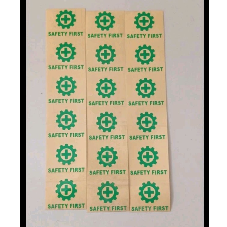 Jual Stiker safety helm proyek harga GROSIR | Shopee Indonesia