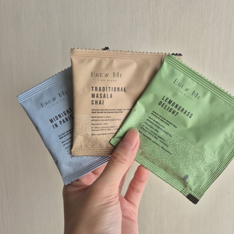 Jual Brew Me Original Kemasan Sachet / Satuan / Ecer - Teh Celup / Teh ...