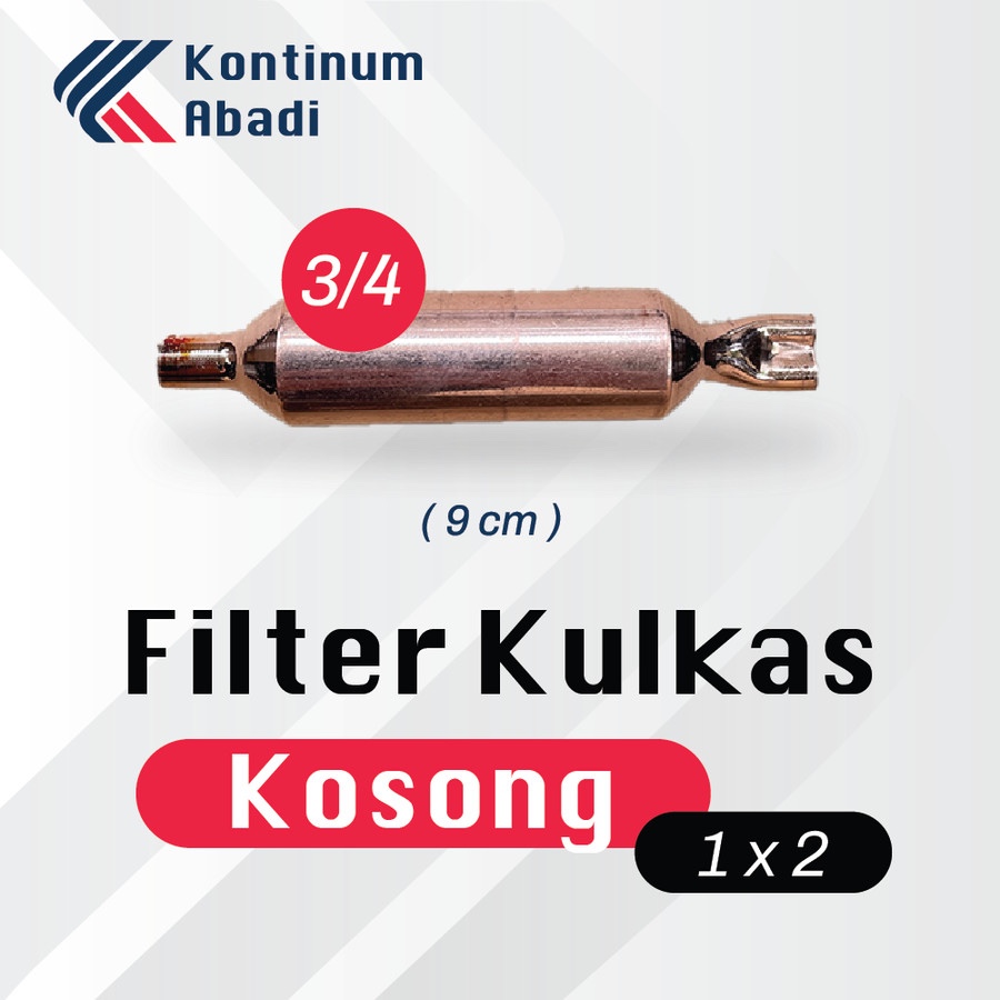 Jual Filter Kulkas KOSONG 3/4 | 1x2 | 9 cm | Shopee Indonesia