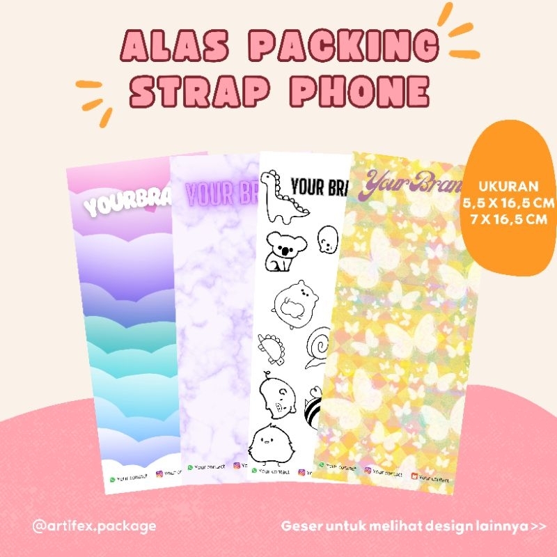 Jual [FREE PLASTIK] CUSTOM ALAS PACKING ART CARTON 260gsm | Packaging ...