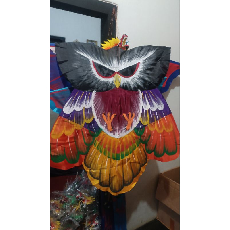 Jual layangan Celepuk kain | Shopee Indonesia