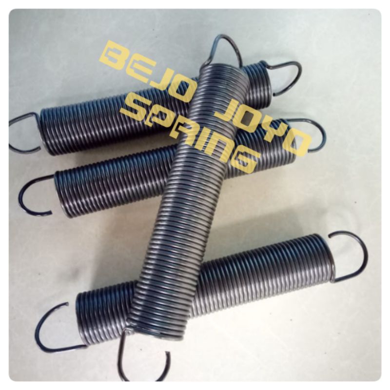 Jual PER TARIK BAJA KAWAT 2MM ID15MM PANJANG TOTAL 15CM | Shopee Indonesia