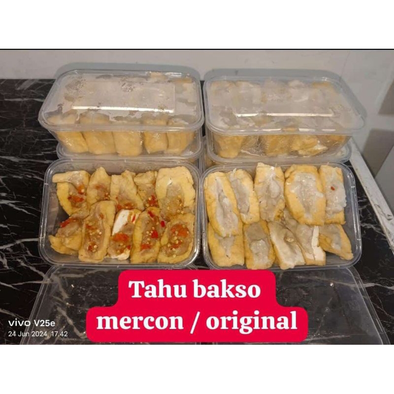 Jual Tahu Baso Box Original / Mercon isi 10pcs Frozen - BOX ISI 10 ...