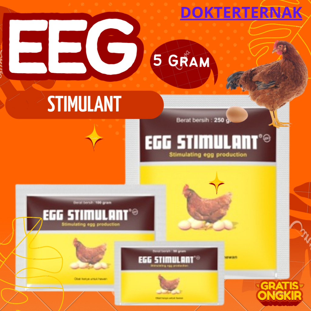 Jual Egg Stimulan 5 gram Pacu produksi telur dengan cepat dan aman ...