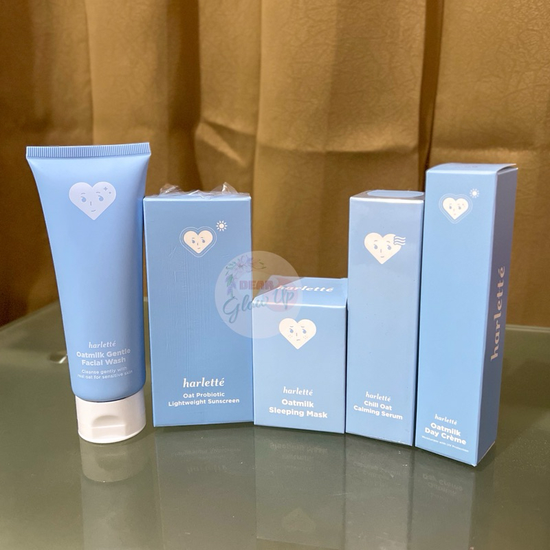 Jual (NEW) Harlette Oat Probiotic Lightweight Sunscreen SPF 50 PA ...