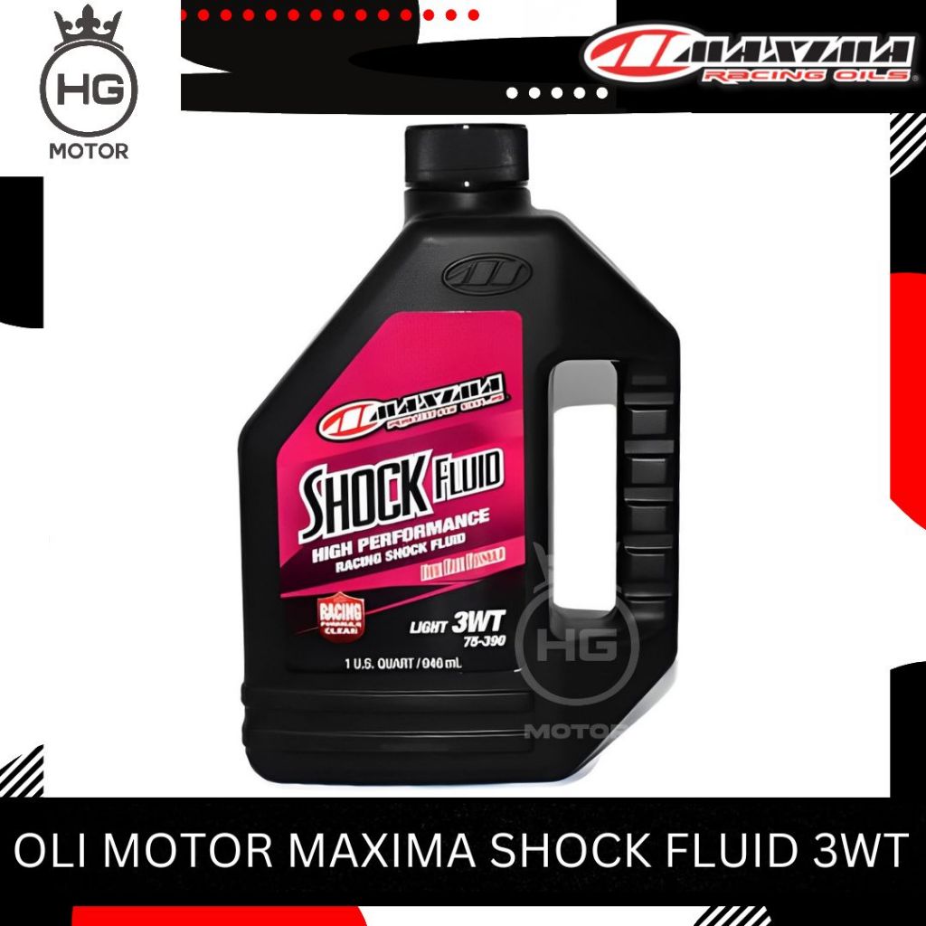 Jual OLI MOTOR MAXIMA SHOCK FLUID 3WT HIGH PERFORMANCE RACING | Shopee Indonesia