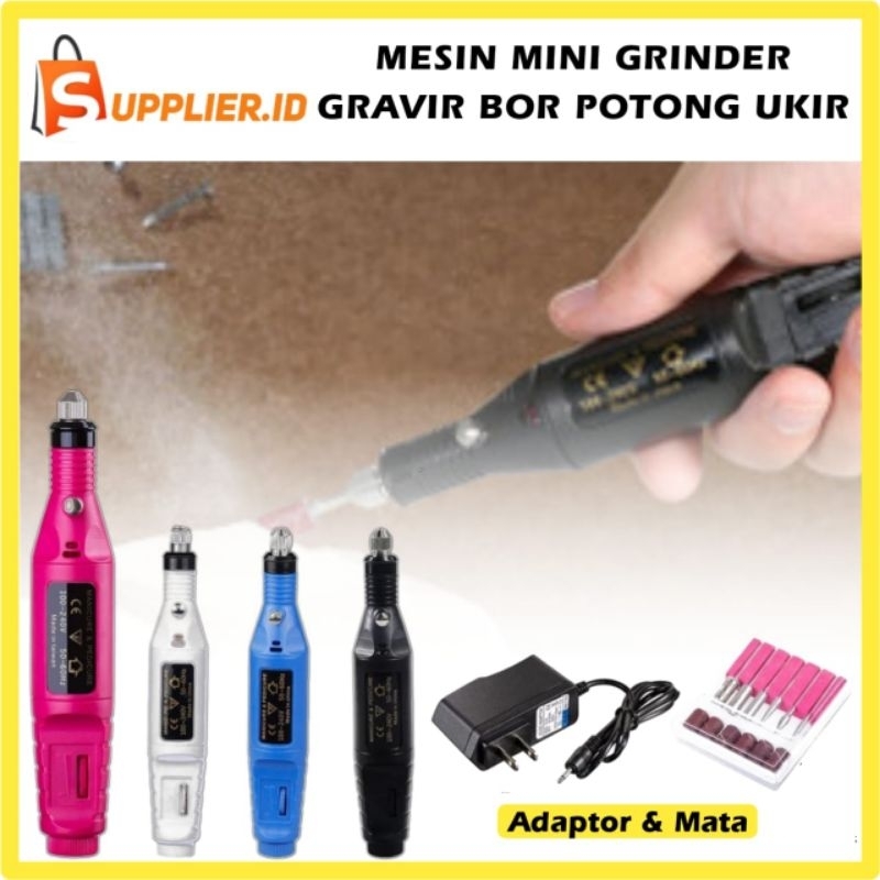 Jual Mesin Mini Grinder Grafir Bor Gerinda Ukir Gerinda Mini Listrik ...